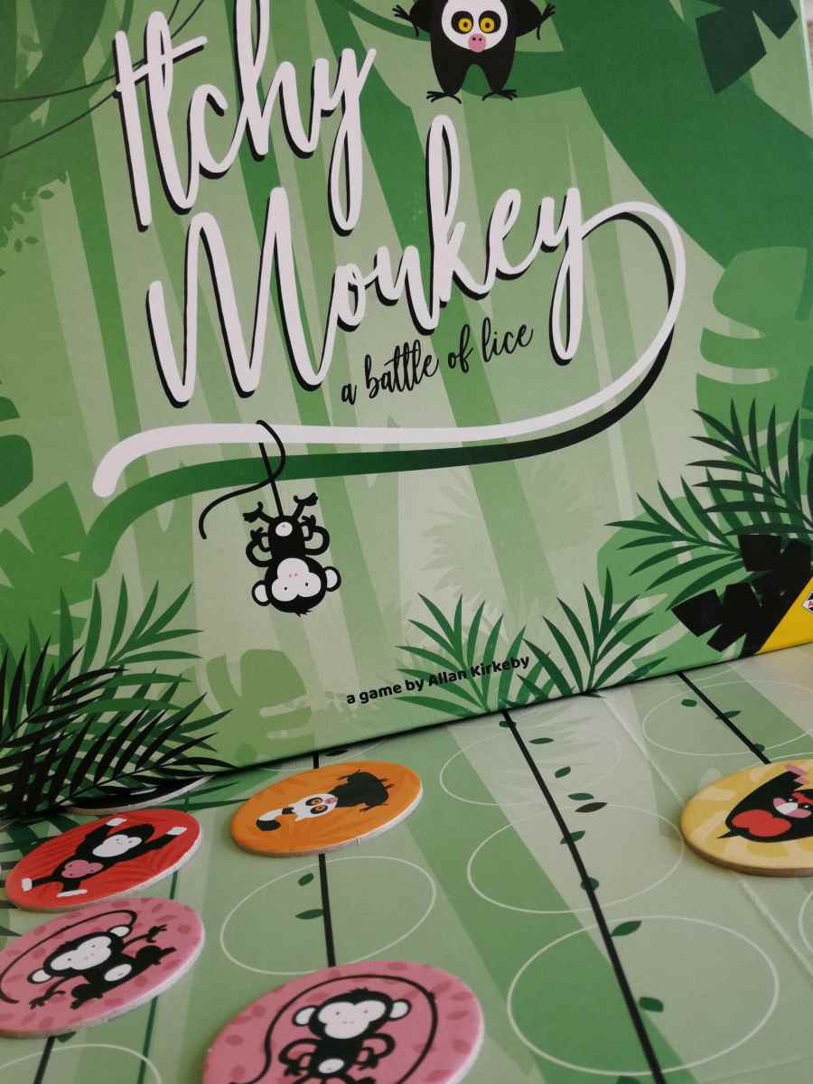 Un Œil sur ITCHY MONKEY – le.meeple.jaune